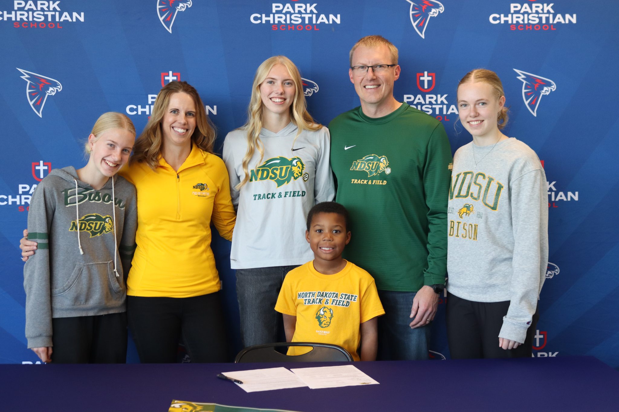 Park Christian’s Annika Aakre signs commitment to NDSU Track & Field ...