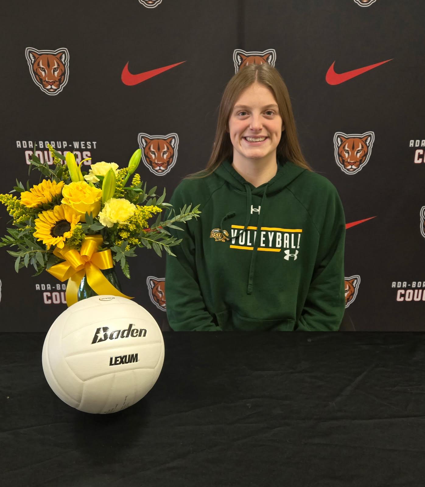 Ada-Borup-West’s Syverson and Engel sign with NDSU Volleyball – R & J ...